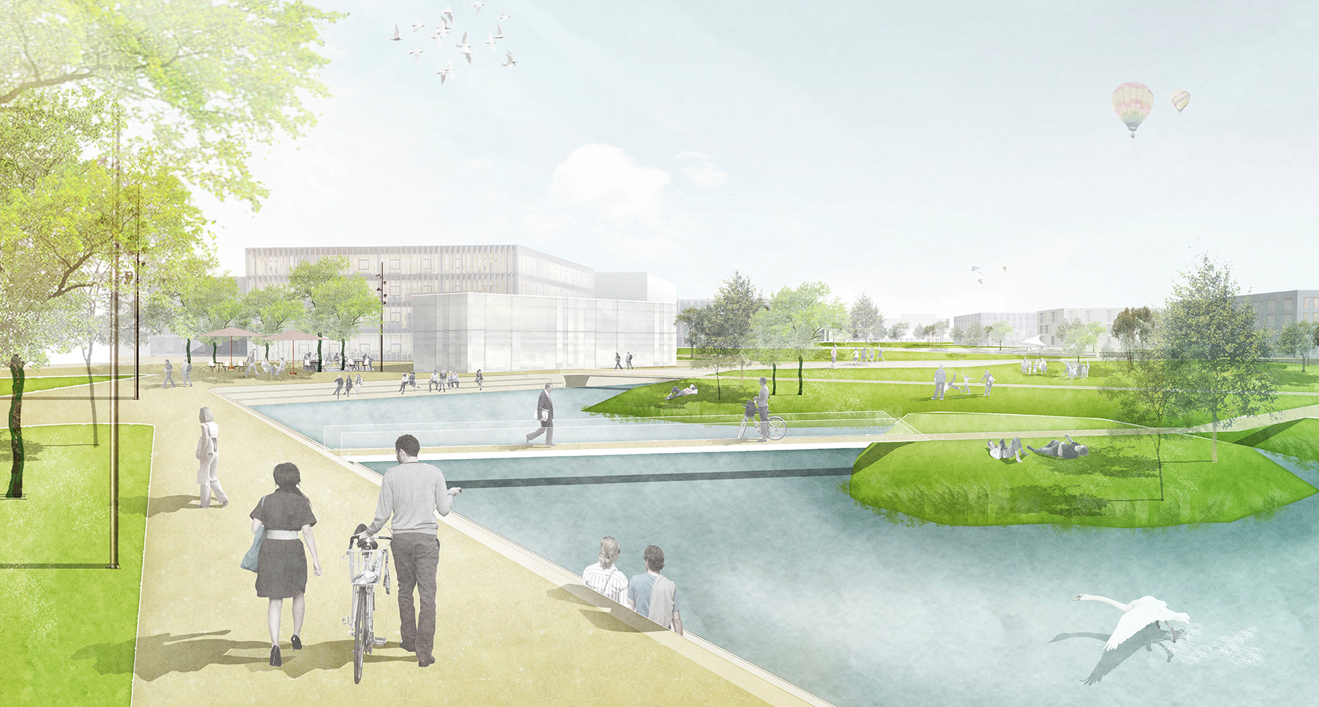 Masterplan Oberbillwerder, Hamburg – bläser jansen partner